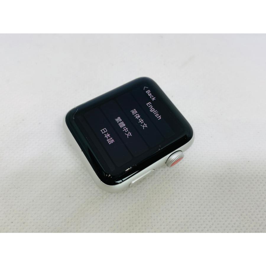 ★送料無料★A1891 Apple Watch Series 3 (GPS + Cellular) 42 mm ケース ヨーロッパ／アジア太平洋★シルバー★0034270006038★SYS ...