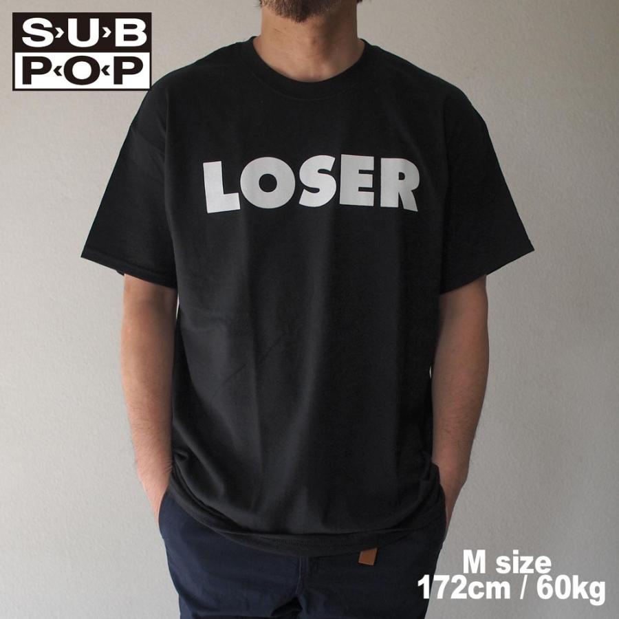 SUB POP S/S PRINT TEE LOSER BLACK : MASPHALTO - 通販 - Yahoo!ショッピング