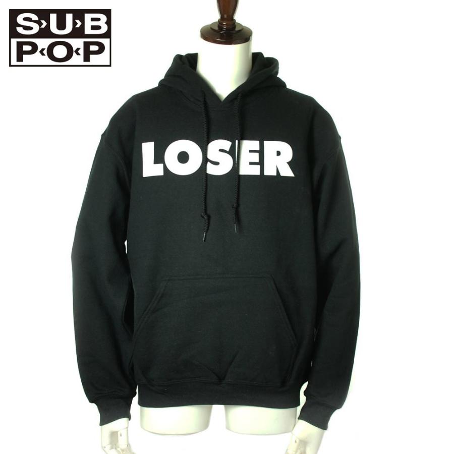 SUB POP サブポップ HOODED SWEAT SHIRTS "LOSER" / BLACK : MASPHALTO - 通販 ...