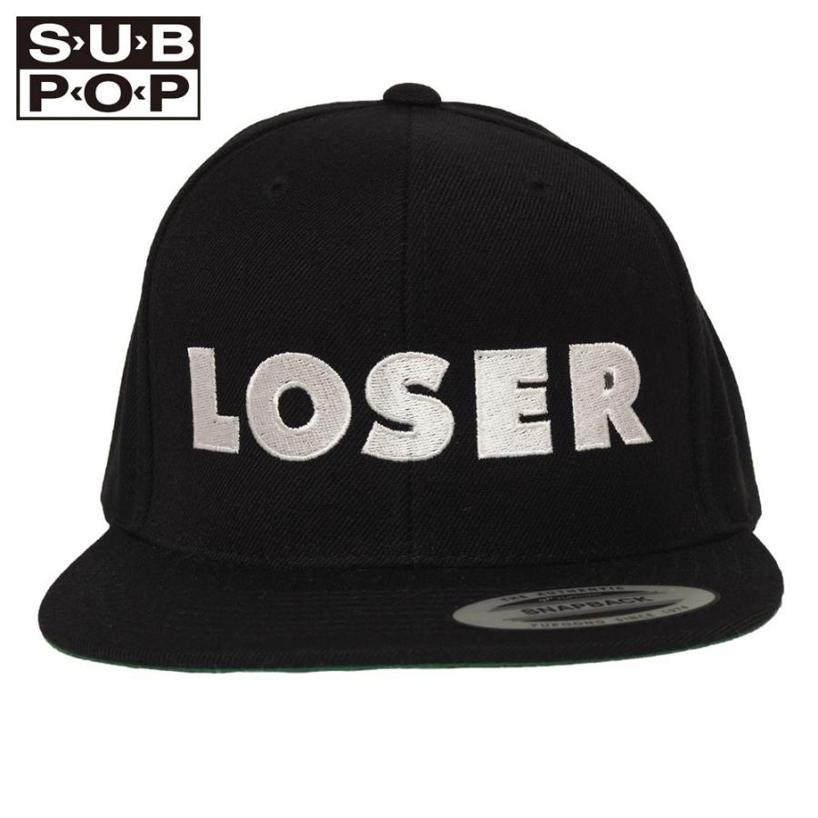 SUB POP SNAP BACK CAP "LOSER" / BLACK : MASPHALTO - 通販 - Yahoo!ショッピング