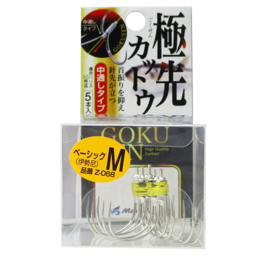 まるふじ 極先カットウ ベーシック(伊勢尼) Z-068 M : 釣具のマスタック - 通販 - Yahoo!ショッピング