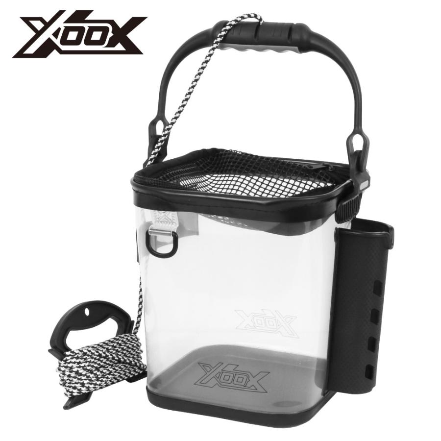 XOOX ロッドホルダー付 EVAクリア活かし水汲みバケツ 21cm : 4996774113595 : 釣具のマスタック - 通販 - Yahoo!ショッピング