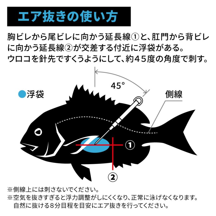 XOOX エア抜きニードル ロング【ゆうパケット】 : 4996774332309 : 釣具のマスタック - 通販 - Yahoo!ショッピング