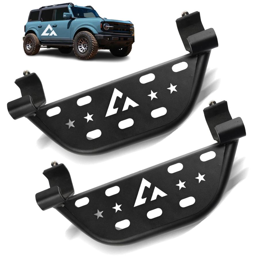 CROSSHIP ランニングボード Bronco 2021 2022用 オリジナルロックレール付き 2/4ドアバージョン ヘビーカ 並行輸入品 : Mastars - 通販 - Yahoo ...