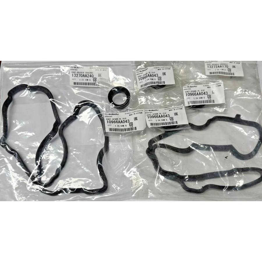【並行輸入品】Subaru Valve Cover Gasket Kit 2013 2017 Crosstrek 2011 2018 Fore ...