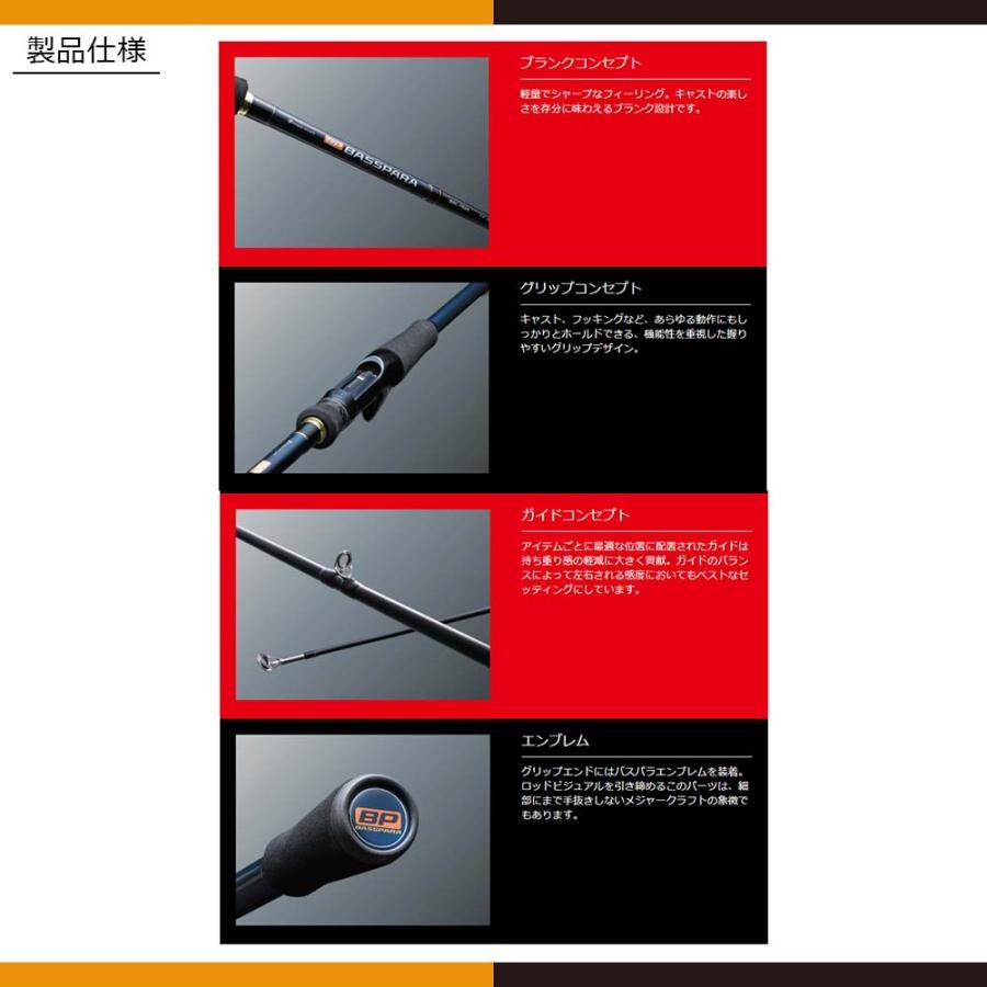 Major Craft メジャークラフト バスパラ スピニングモデル BXS-662ML 釣竿 送料無料 : ますびと商店 - 通販 - Yahoo!ショッピング