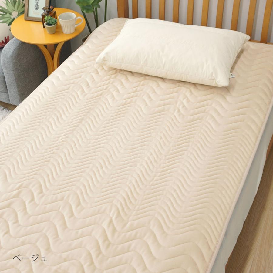 ロマンス小杉 敷きパッド セミダブル 冬 綿100％ あったか 日本製 ほんわか敷パッド ベッドパッド 3135-9273 : 快眠くらぶ Yahoo!店 - 通販 - Yahoo!ショッピング