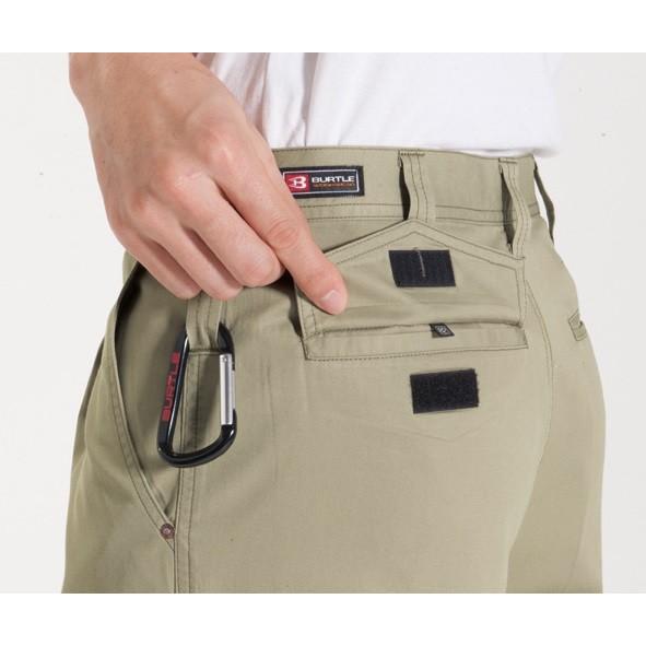BURTLE バートル 1306 70〜88cm ワンタックカーゴパンツ 春夏 作業服 作業着 : 1306 : はたらくヒト支え隊 - 通販 - Yahoo!ショッピング
