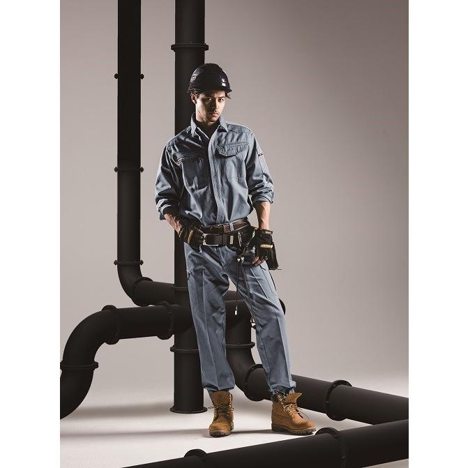 BURTLE バートル 1315 1312 長袖シャツ 上下セット S〜5L 綿100% 秋冬 かんたん刺繍申し込み 作業服 作業着 おしゃれ かっこいい :1315set:はたらくヒト支え隊 ...