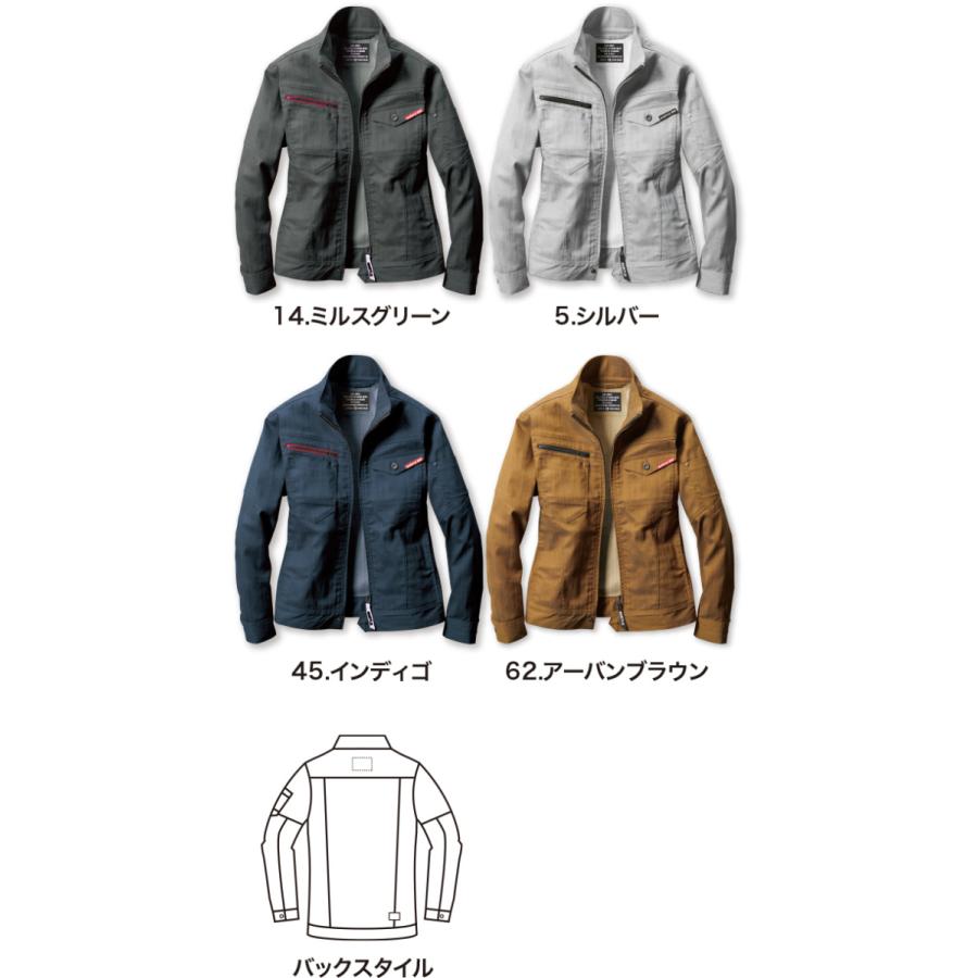 BURTLE バートル 1811 ストレッチ ジャケット S〜5L ブルゾン ジャンパー 春夏用 かんたん刺繍申し込み 作業服 作業着 : はたらくヒト支え隊 - 通販 - Yahoo!ショッピング