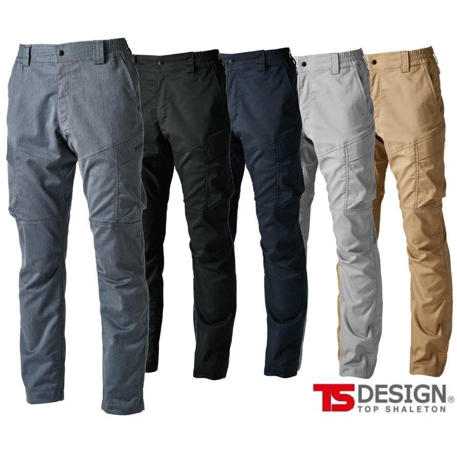 TS DESIGN 【送料無料】2025年 新作 ストレッチ 秋冬 SS〜6L カーゴパンツ 2214 すそ上げ TSDESIGN ティーエスデザイン 作業着 作業服 tsdesign ...
