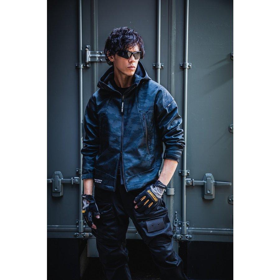 BURTLE 【送料無料】BURTLE バートル 超撥水 防風 ストレッチ フード ジャンパー ジャケット S〜XXL 3190 保温 パーカー 刺繍 作業着 作業服 防寒服 防寒着 ...