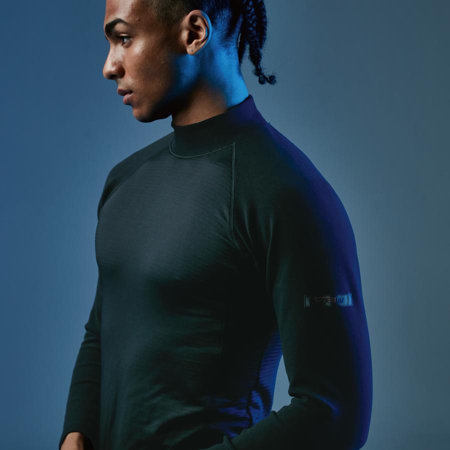 TS DESIGN 【送料無料】TS 蓄熱 断熱 保温 ハイネック コンプレッション 新素材 3225 S〜3L TSDESIGN tsデザイン 防寒 長袖 シャツ Tシャツ インナー 作業服 ...