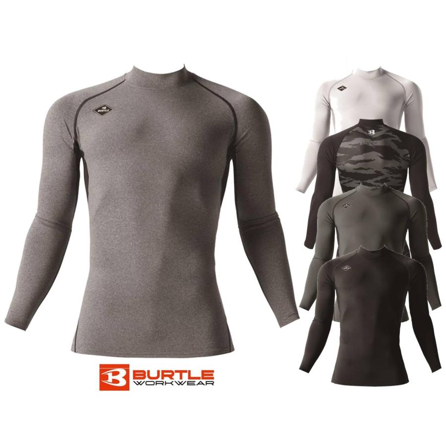 【2025年最新作・送料無料】BURTLE バートル 防寒 ホット ストレッチ フィテッド コンプレッション 長袖Tシャツ 4091 暖かい 保温 S〜XXL 消臭 作業服 作業着 ...