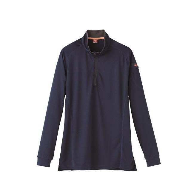 BURTLE バートル 413 SS〜5L 長袖ジップシャツ かんたん刺繍申し込み 1万円(税抜)以上で送料無料 作業服 作業着 おしゃれ かっこいい : はたらくヒト支え隊 - 通販 ...