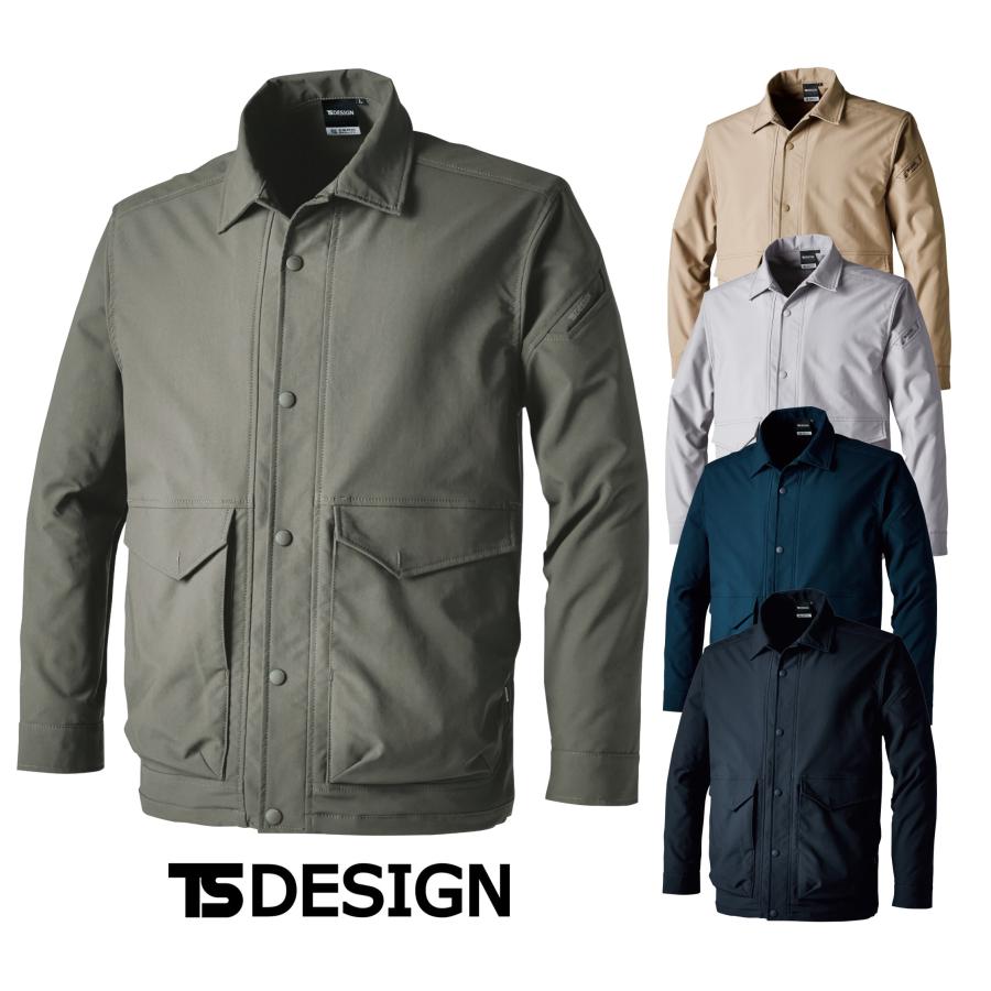 TS DESIGN 【送料無料】TS DESIGN エコ ストレッチ コーチ ジャケット 正規代理店 4617 かんたん刺繍申込み 秋冬 S〜6L TSDESIGN tsデザイン 作業服 作業 ...