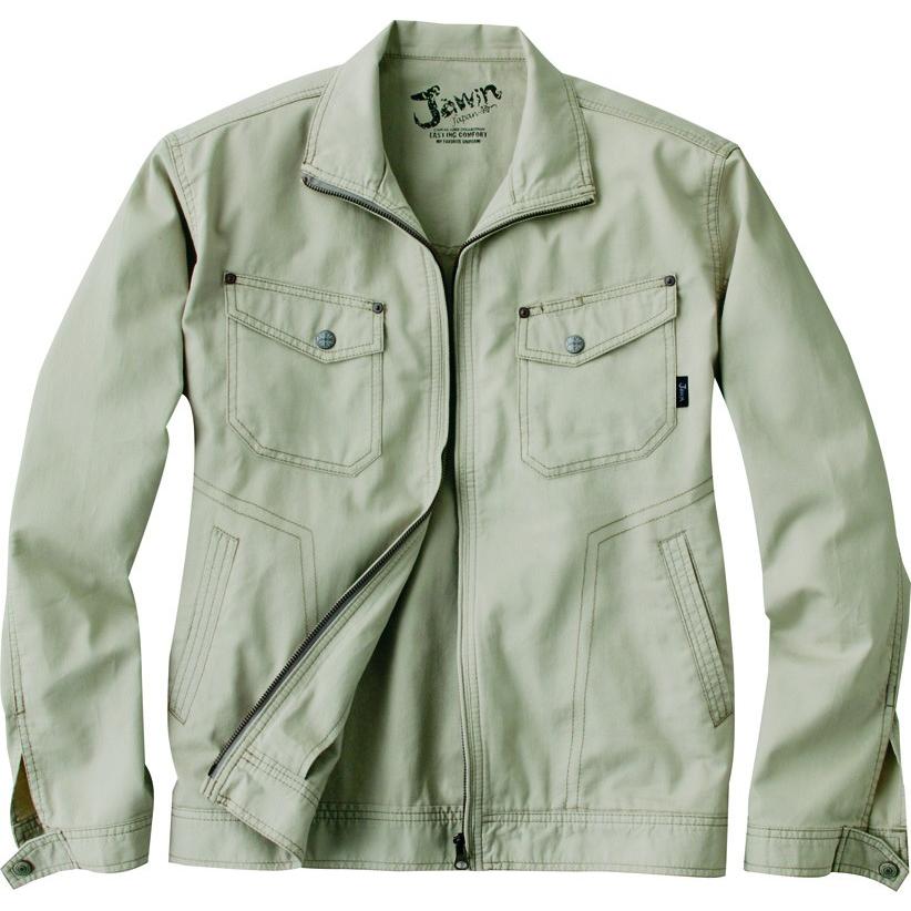 自重堂 jawin ジャウィン 55100+55102 長袖ジャンパー 上下セット S〜5L【春夏】2セットで送料無料 かんたん刺繍申込み 新庄剛志 作業着 かっこいい : はたらくヒト支え隊 ...