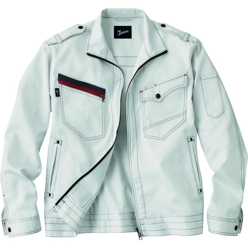 jawin ジャウィン 55700+55702 長袖ジャンパー 上下セット S〜5L【春夏】2セットで送料無料 かんたん刺繍申込み 新庄剛志 作業着 自重堂 かっこいい :55700SET ...