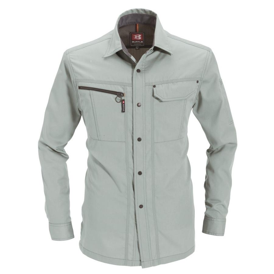 BURTLE バートル 6063 3L〜4L 長袖シャツ 【春夏】 かんたん刺繍申し込み 作業服 作業着 おしゃれ かっこいい :6063-L:はたらくヒト支え隊 - 通販 - Yahoo ...