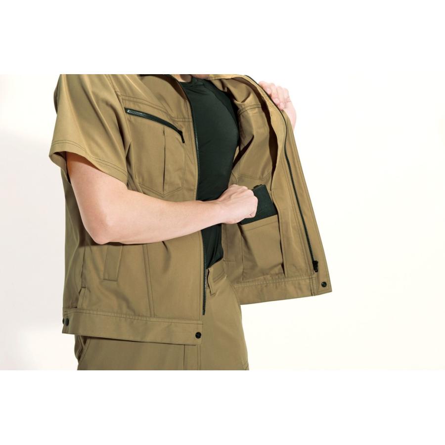 BURTLE（バートル） 【送料無料】BURTLE 6082 SS〜5L 半袖ジャケット 春夏 ブルゾン かんたん刺繍申込み 作業服 作業着 : はたらくヒト支え隊 - 通販 - Yahoo ...