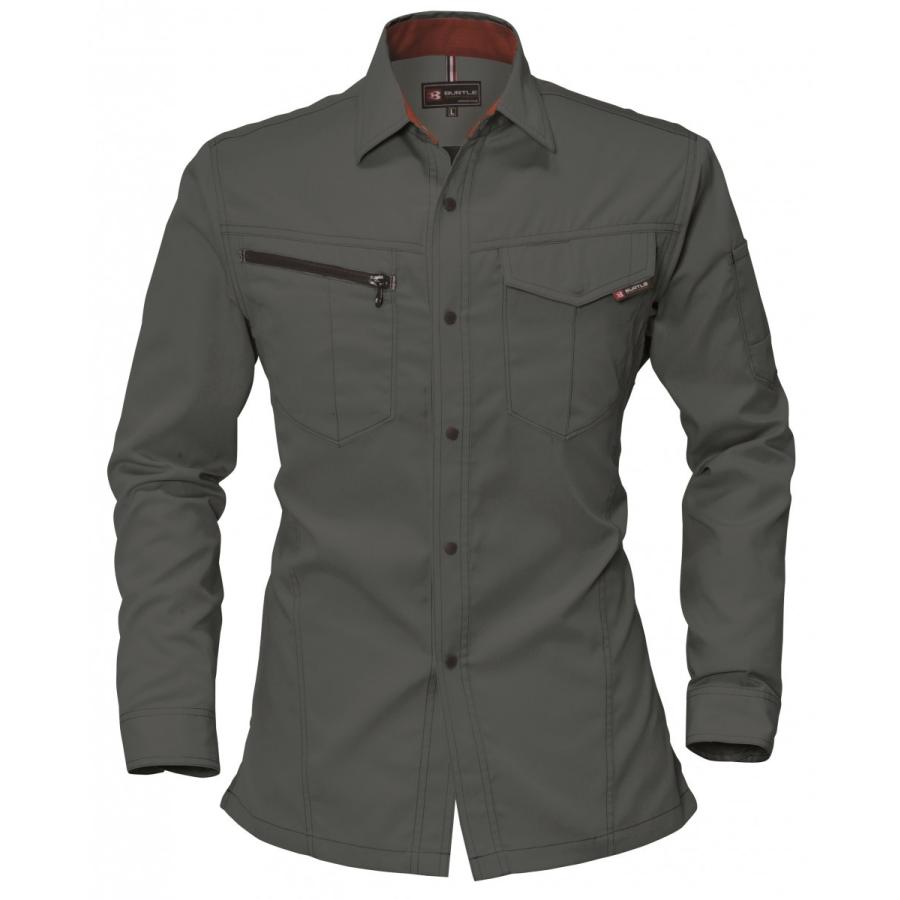 BURTLE 【送料無料】BURTLE バートル 6083 6086 長袖シャツ 上下セット SS〜5L 春夏用 かんたん刺繍申し込み 作業服 作業着 : はたらくヒト支え隊 - 通販 ...
