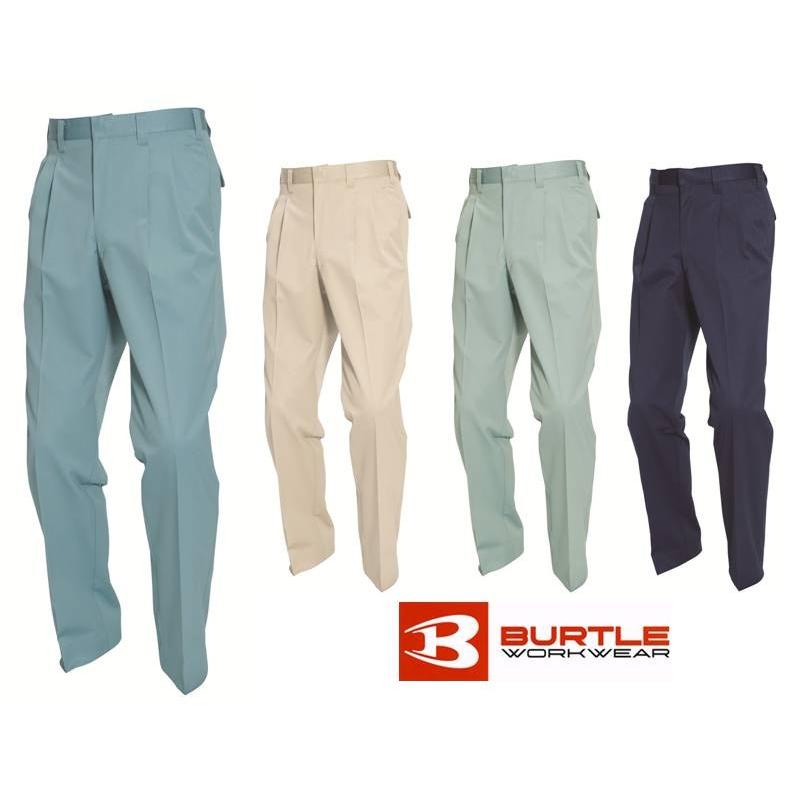 BURTLE バートル 610 70〜88cm ツータックパンツ 【秋冬】 作業服 作業着 おしゃれ かっこいい ズボン : はたらくヒト支え隊 - 通販 - Yahoo!ショッピング
