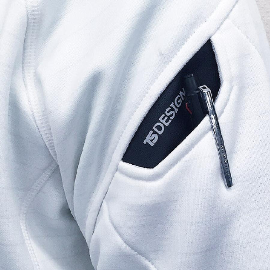 TS DESIGN 藤和 6226 ロングスリーブジャケット SS〜4L フリース 秋冬 TSDESIGN ティーエスデザイン 作業着 作業服 ブルゾン : はたらくヒト支え隊 - 通販 ...