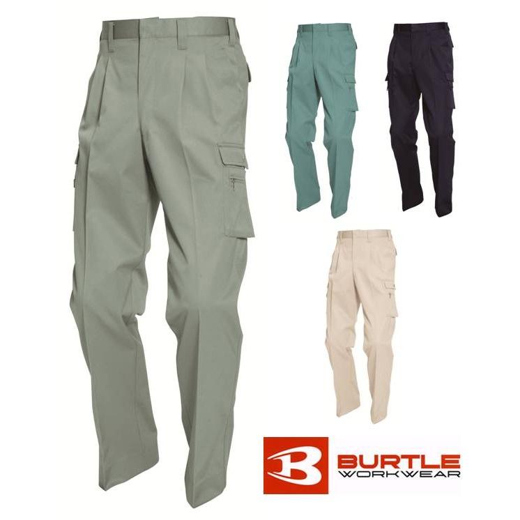 BURTLE バートル 625 70〜88cm ツータックカーゴパンツ 春夏 作業服 作業着 : はたらくヒト支え隊 - 通販 - Yahoo!ショッピング