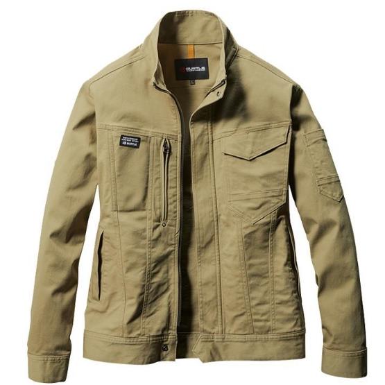 BURTLE 【2024年最新作・送料無料】BURTLE バートル 綿生地 ストレッチ ジャケット カーゴパンツ 上下セット 綿98% SS〜8L かんたん刺繍申込み 681 682 作業着 ...