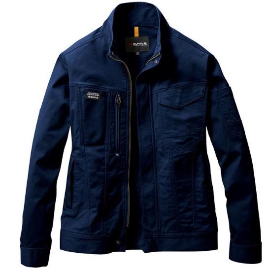 BURTLE 【2024年最新作・送料無料】BURTLE バートル 綿生地 ストレッチ ジャケット カーゴパンツ 上下セット 綿98% SS〜8L かんたん刺繍申込み 681 682 作業着 ...