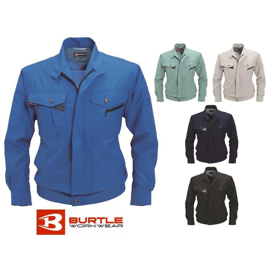 BURTLE（バートル） 7061 S〜5L 長袖ブルゾン 春夏 ジャケット ジャンパー 作業服 作業着 : はたらくヒト支え隊 - 通販 - Yahoo!ショッピング