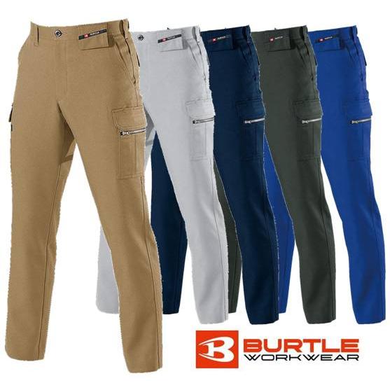 BURTLE 【送料無料】BURTLE バートル 7082 70〜130cm ストレッチ カーゴパンツ シワになりにくい 秋冬 かんたんすそ上げ申し込み 作業服 作業着 ズボン 静電 ...