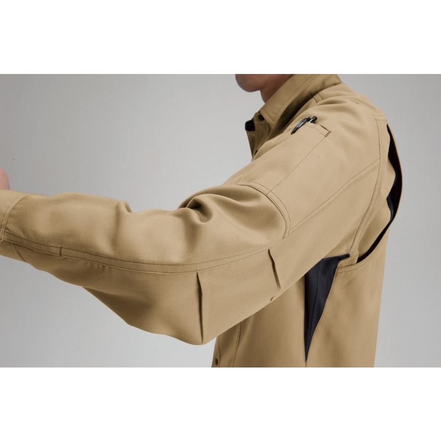 BURTLE バートル 7093 SS〜5L 長袖シャツ 春 夏 作業服 作業着 : はたらくヒト支え隊 - 通販 - Yahoo!ショッピング