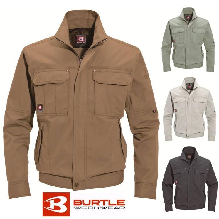 BURTLE バートル 8091 S〜5L ジャケット 春夏 綿100% ブルゾン ジャンパー 作業服 作業着 : はたらくヒト支え隊 - 通販 - Yahoo!ショッピング