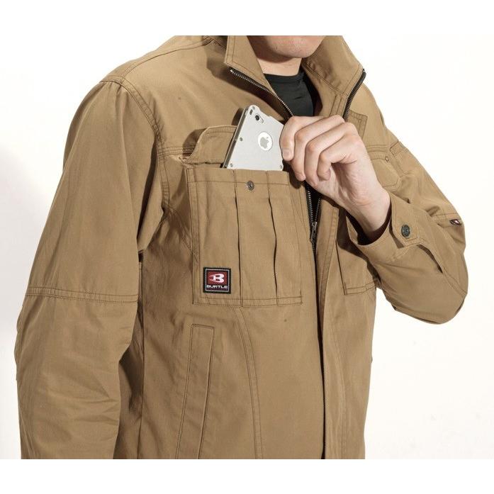 BURTLE バートル 8091 S〜5L ジャケット 春夏 綿100% ブルゾン ジャンパー 作業服 作業着 : はたらくヒト支え隊 - 通販 - Yahoo!ショッピング