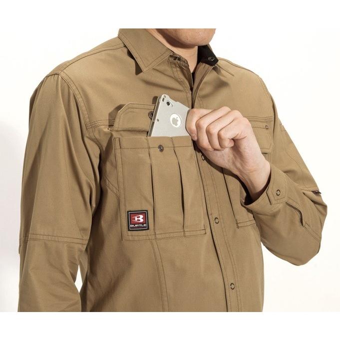 【送料無料】BURTLE バートル 8093 S〜5L 長袖シャツ 春夏 綿100% 作業服 作業着 ユニフォーム かんたん刺繍申し込み : はたらくヒト支え隊 - 通販 - Yahoo!ショッピング