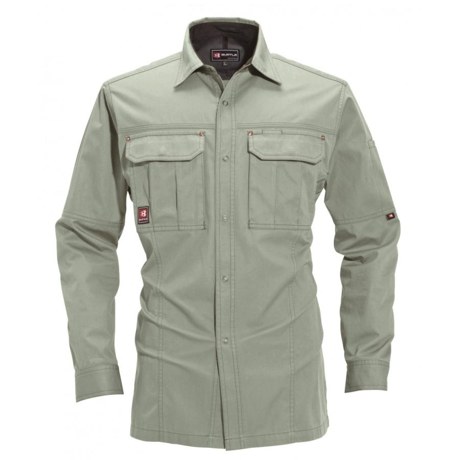 BURTLE バートル 8093+8096 長袖シャツ 正規代理店 上下セット S〜5L 綿100% 春夏 かんたん刺繍申込み 作業服 作業着 カーゴパンツ 送料無料 : はたらくヒト支え隊 ...