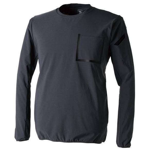 TS DESIGN スウェット 長袖 DELTA ストレッチ シャツ 8345 SS〜4L TSDESIGN ティーエスデザイン 作業着 作業服 tsdesign : はたらくヒト支え隊 ...