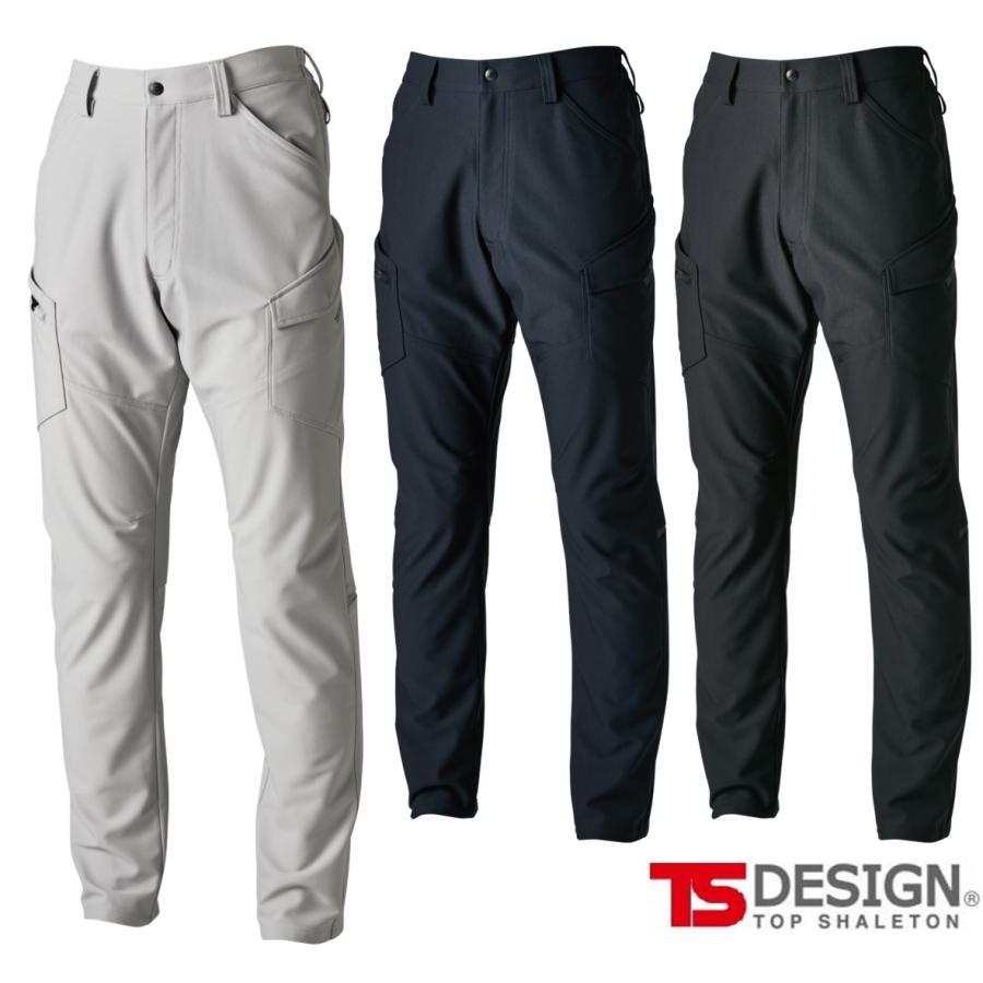 TS DESIGN 【送料無料】2025年 新作 軽疲労 ストレッチ 秋冬 SS〜4L カーゴパンツ 84654 すそ上げ TSDESIGN ティーエスデザイン 作業着 作業服 ...