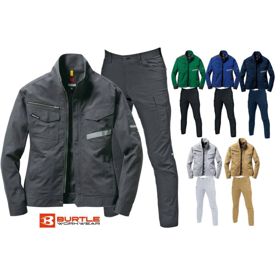 【送料無料】BURTLE バートル 9091+9092 ストレッチ 上下セット ジャケット 春夏 かんたん刺繍申込み 9081,9082後継品 作業着 : はたらくヒト支え隊 - 通販 ...