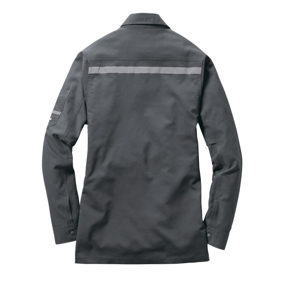 BURTLE バートル 9095 SS〜5L 長袖シャツ春夏 かんたん刺繍申込み 反射材付き 9085後継品 かっこいい : はたらくヒト支え隊 - 通販 - Yahoo!ショッピング