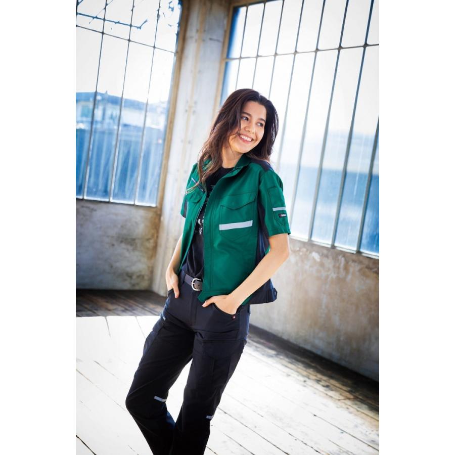 BURTLE バートル 9096 SS〜5L 半袖 ジャケット 春夏 かんたん刺繍申込み 反射材付き 9086後継品 ブルゾン : はたらくヒト支え隊 - 通販 - Yahoo!ショッピング