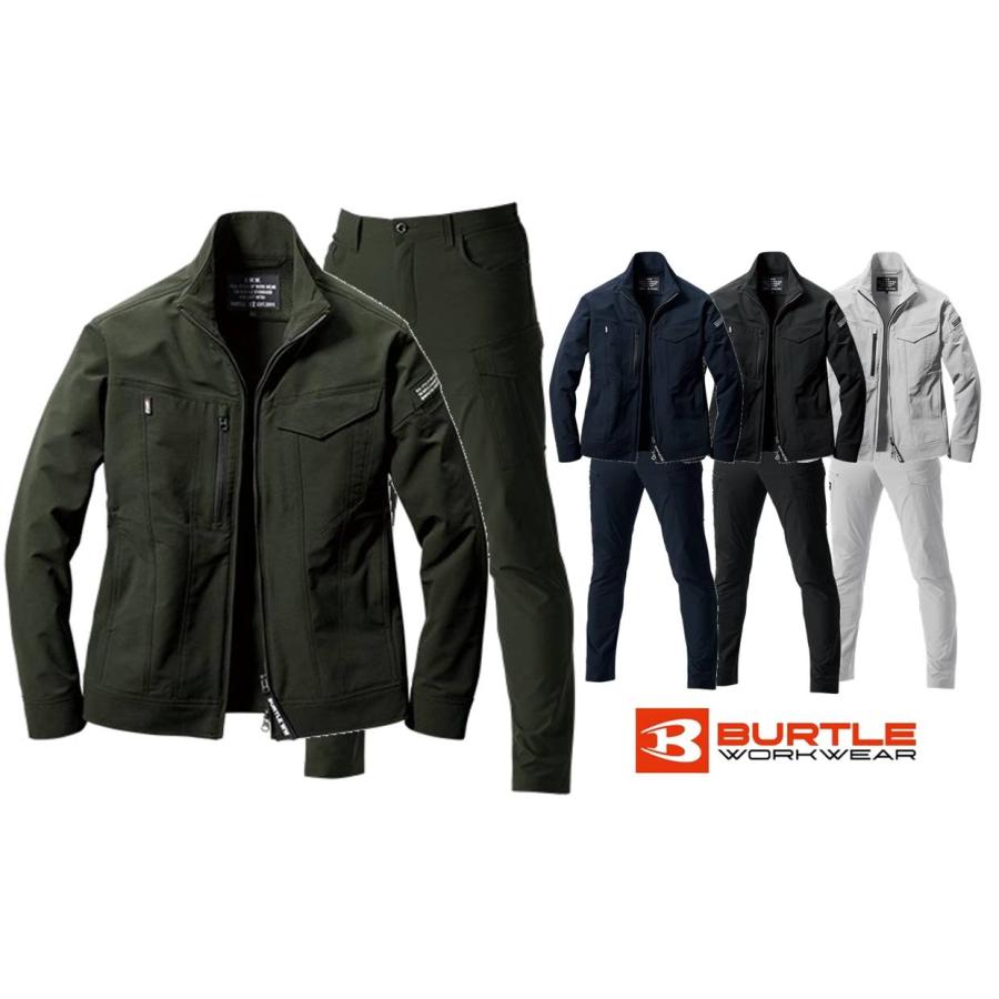 BURTLE 【送料無料】BURTLE バートル ストレッチ ジャケット 秋冬 上下セット S〜6L かんたん刺繍すそ上げ申込み 9501 9502 作業着 作業服 : はたらくヒト支え隊 ...