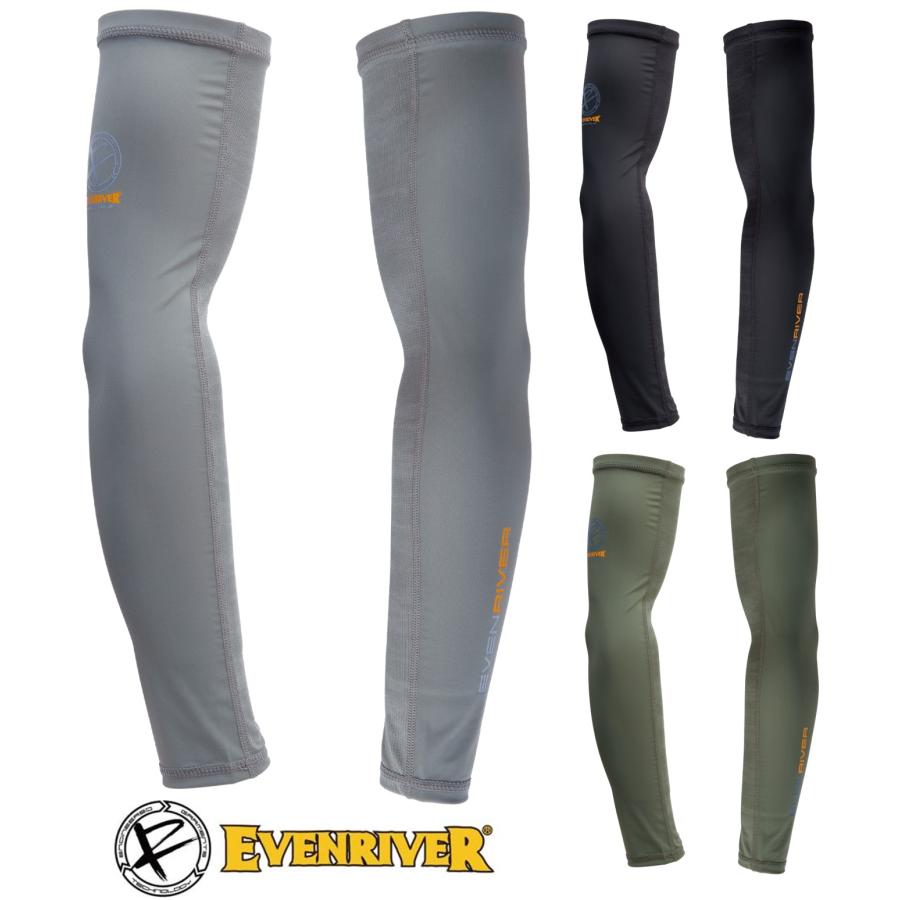 EVENRIVER 【2025年 新作 送料無料】EVENRIVER イーブンリバー アイスコンプレッション アームカバー M〜LL GTE00 接触冷感 吸汗速乾 腕カバー クール 作業服 ...