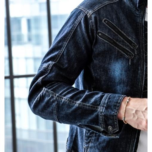 EVENRIVER イーブンリバー USD307 ストレッチ デニム S~5L ブルゾン ジャケット かんたん刺繍申込み 作業服 作業着 秋冬向き ブラスト かっこいい :USD307 ...