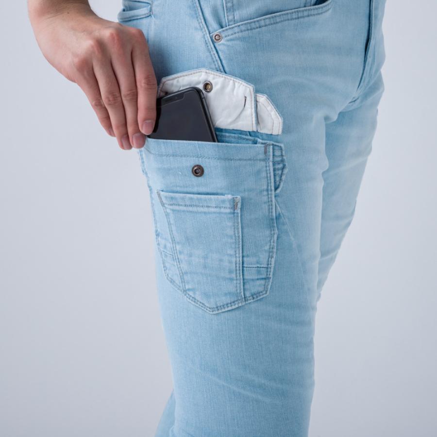 EVENRIVER イーブンリバー USD702 ストレッチ デニム S~5L カーゴパンツ かんたんすそ上げ申込み 作業服 作業着 秋冬向き 作業ズボン かっこいい : はたらくヒト支え隊 ...