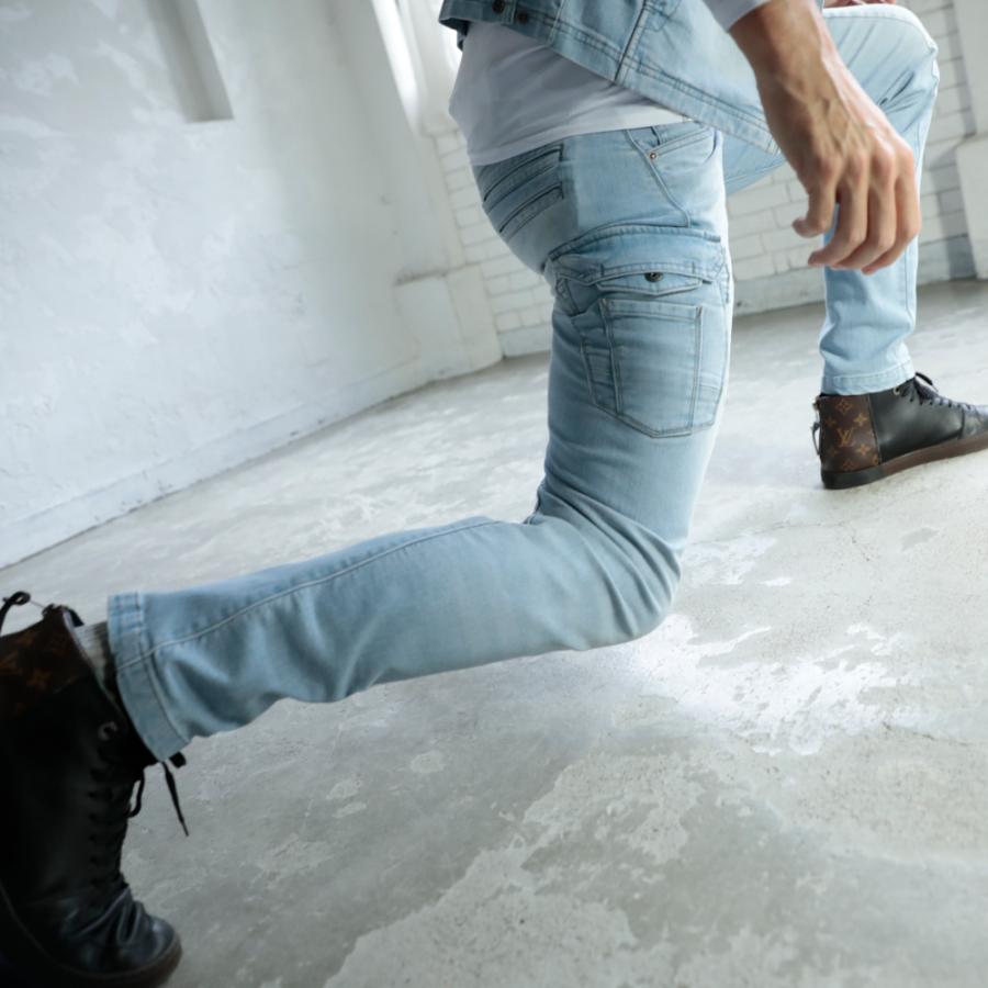 EVENRIVER イーブンリバー USD702 ストレッチ デニム S~5L カーゴパンツ かんたんすそ上げ申込み 作業服 作業着 秋冬向き 作業ズボン かっこいい : はたらくヒト支え隊 ...