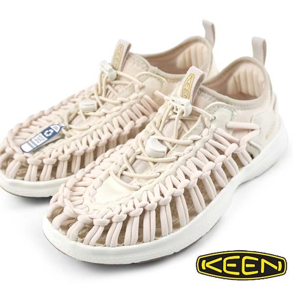 KEEN キーン UNEEK O3 W 1028671 ユニーク オースリー スニーカーサンダル 防滑 撥水 アウトドア 白 レディース 送料 ...