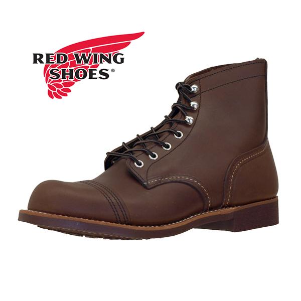 RED WING SHOES レッドウイング REDWING IRON RANGER アイアンレンジャー 8111 アンバー メンズ : 靴の ...