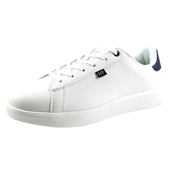 ギャップ GAP コートスニーカー GPU12401 合成皮革 ベージュ 黒 白 軽量 ユニセックスモデル カジュアル スポーティ シンプル レディース/メンズ 送料無料 ...